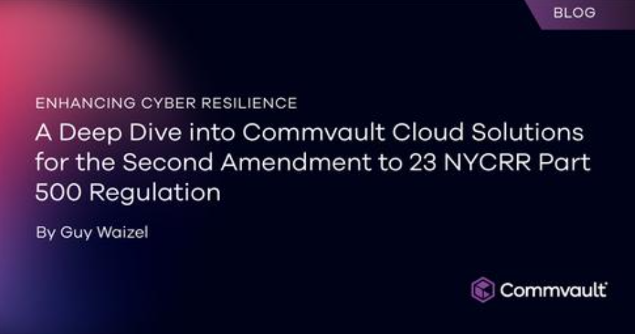 Enhancing Cyber Resilience: A Deep Dive into Commvault Cloud Solutions ...